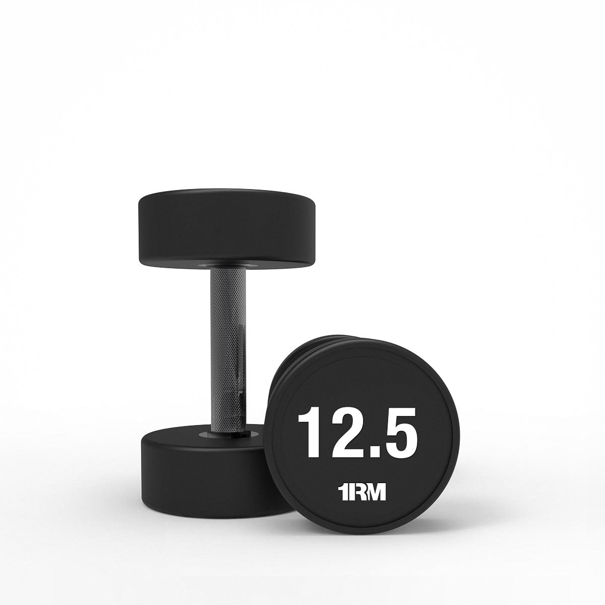12.5kg CPU Round Dumbbells (PAIR) | Little Bloke Fitness