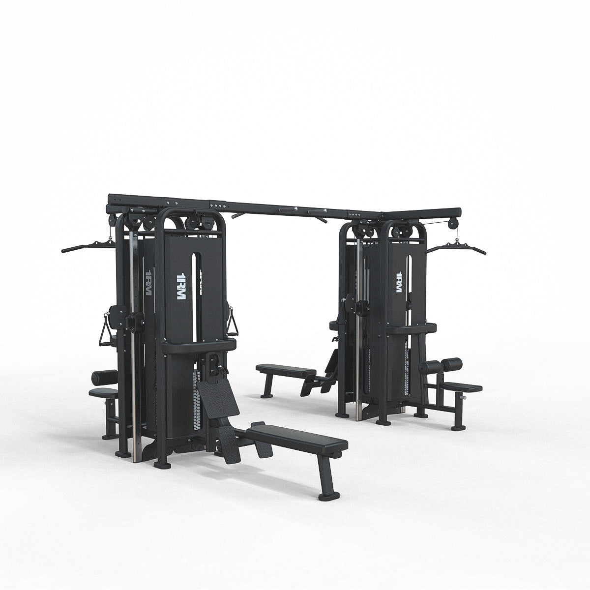 Eight Station Pin Loaded Cable Machine | Little Bloke Fitness
