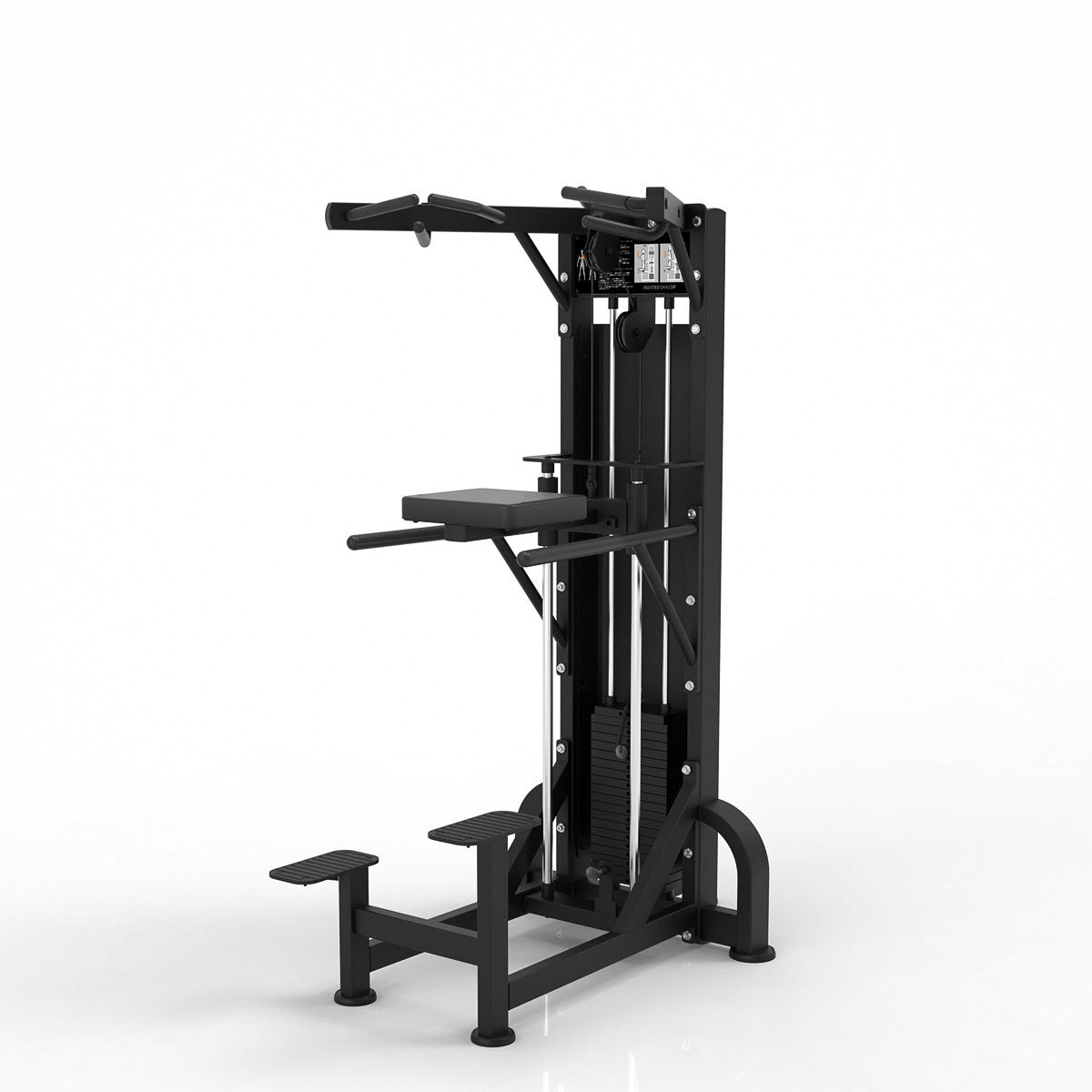 Assisted Chin / Dip Pin Loaded Machine | Little Bloke Fitness