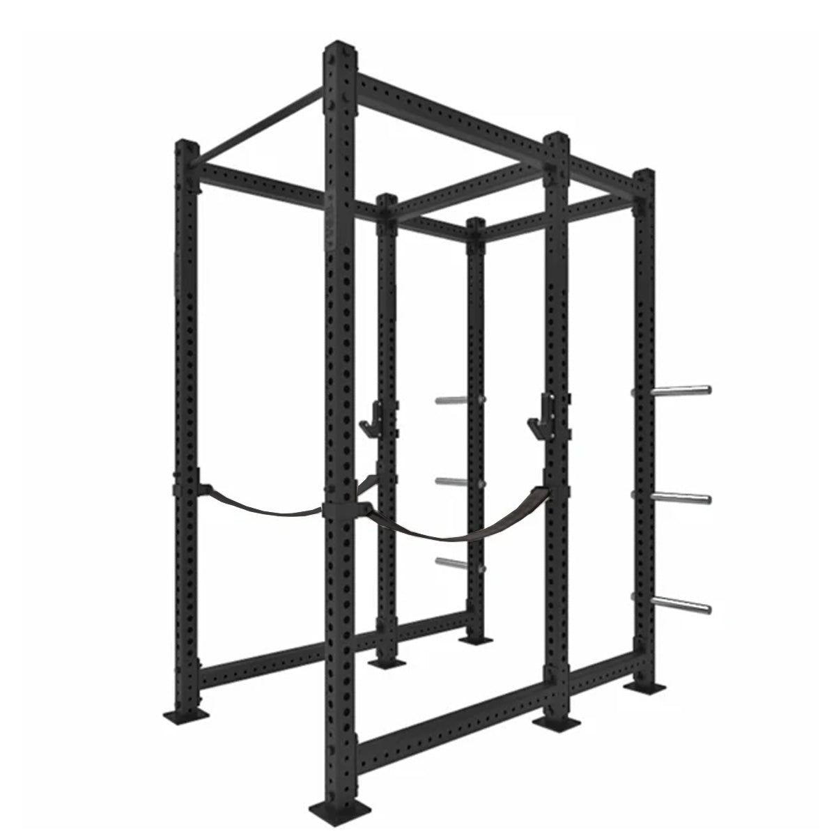 Obsidian Single Power Rack w storage - 1RM | Little Bloke Fitness