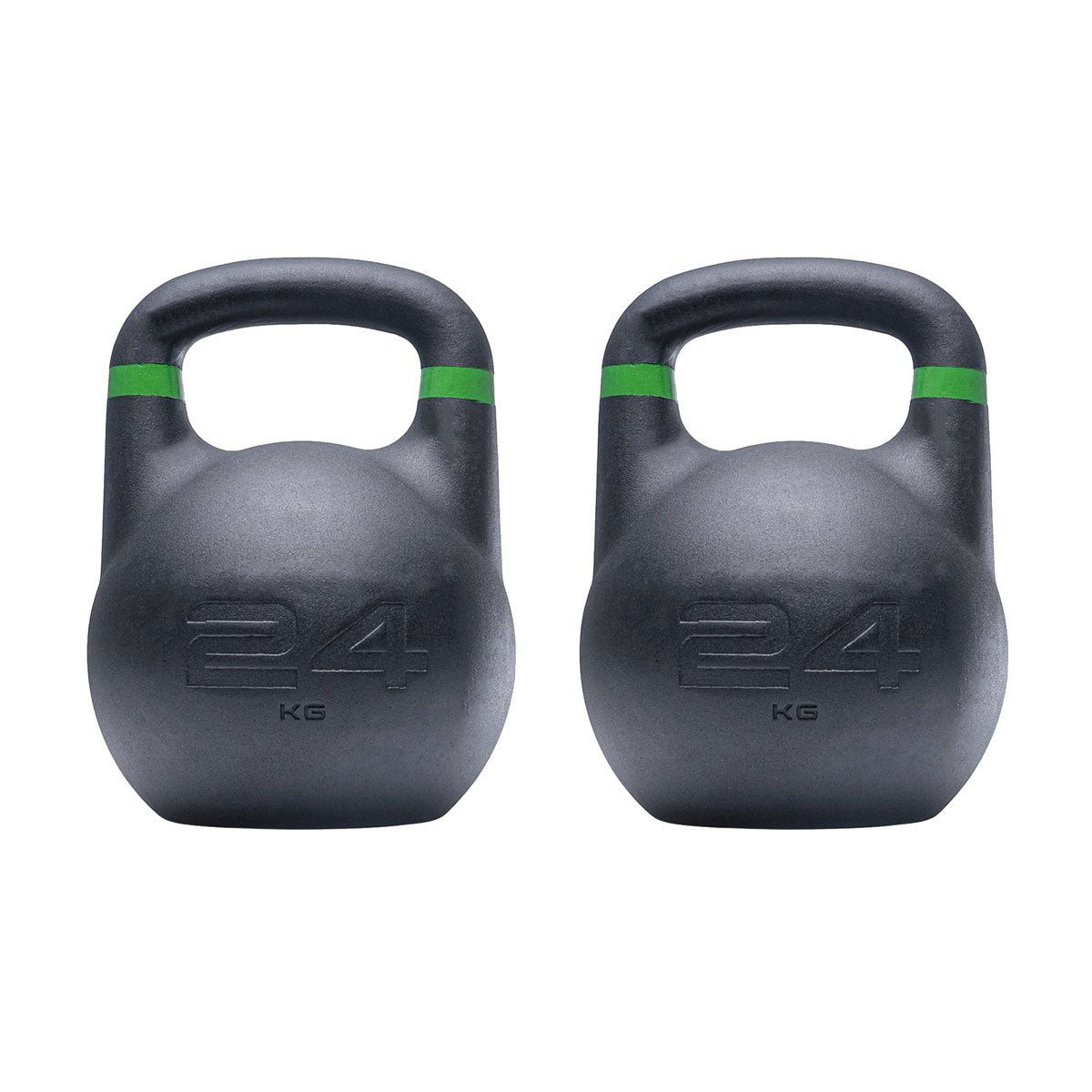 24kg Hollow Competition Steel Kettlebells PAIR | Little Bloke Fitness