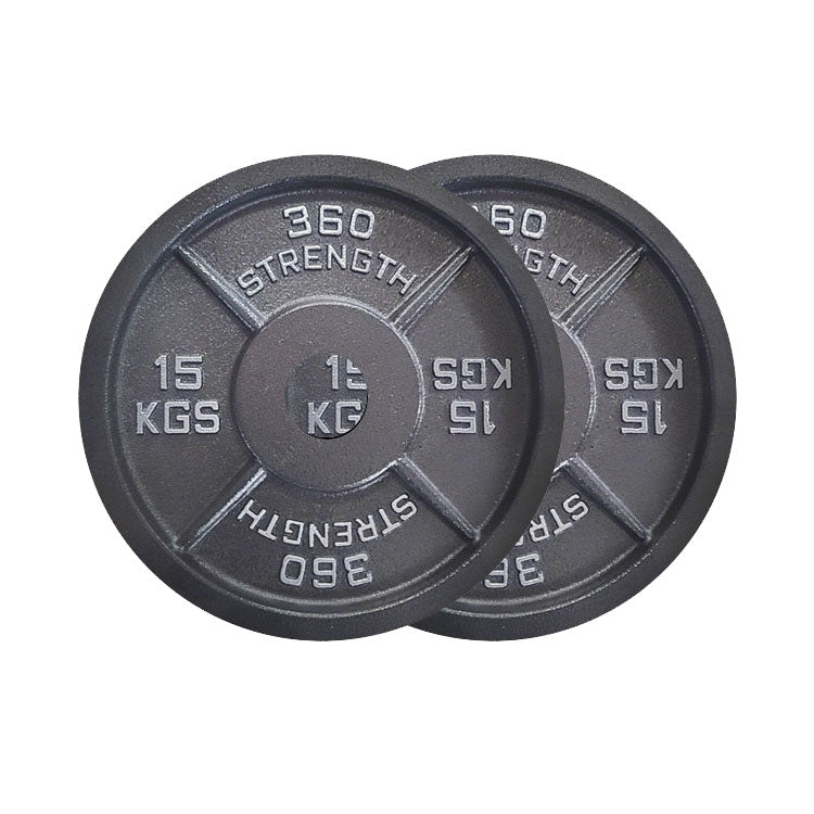 15kg Olympic Iron Weight Plates | Little Bloke Fitness