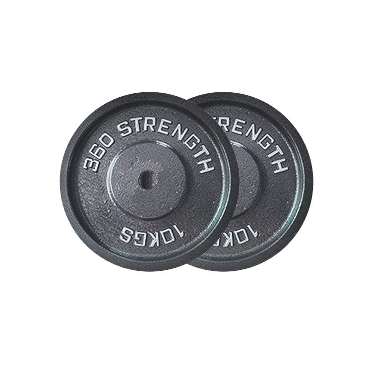 10kg Standard Iron Weight Plate (PAIR) | Little Bloke Fitness