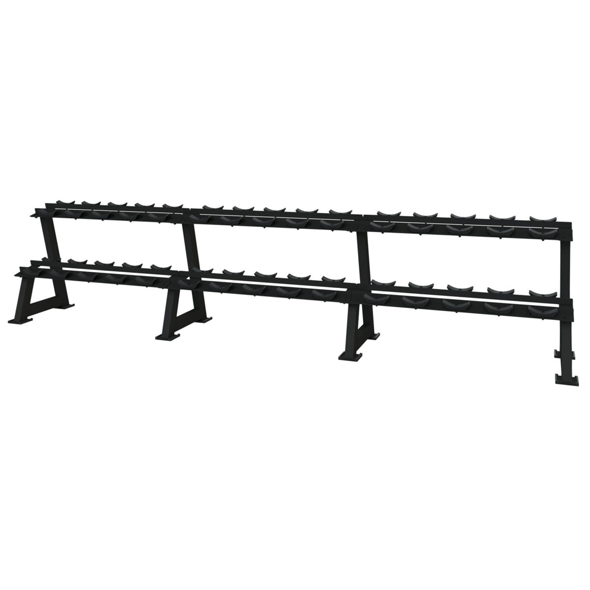 Round Dumbbell Storage Rack - up to 15 pairs | Little Bloke Fitness