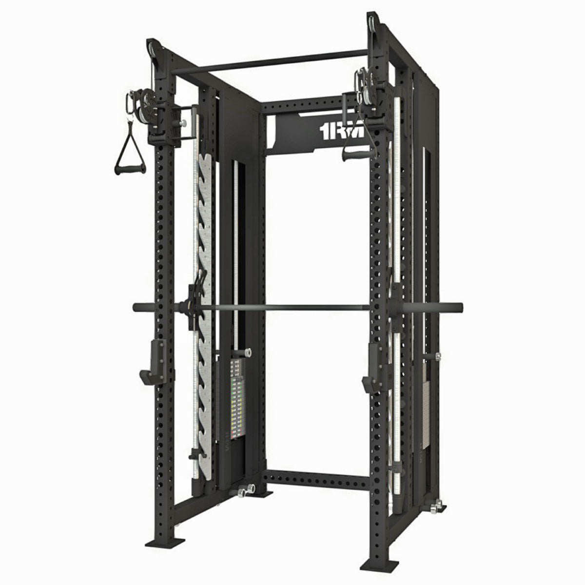 1RM Commercial Smith Functional Trainer Rack | Little Bloke Fitness