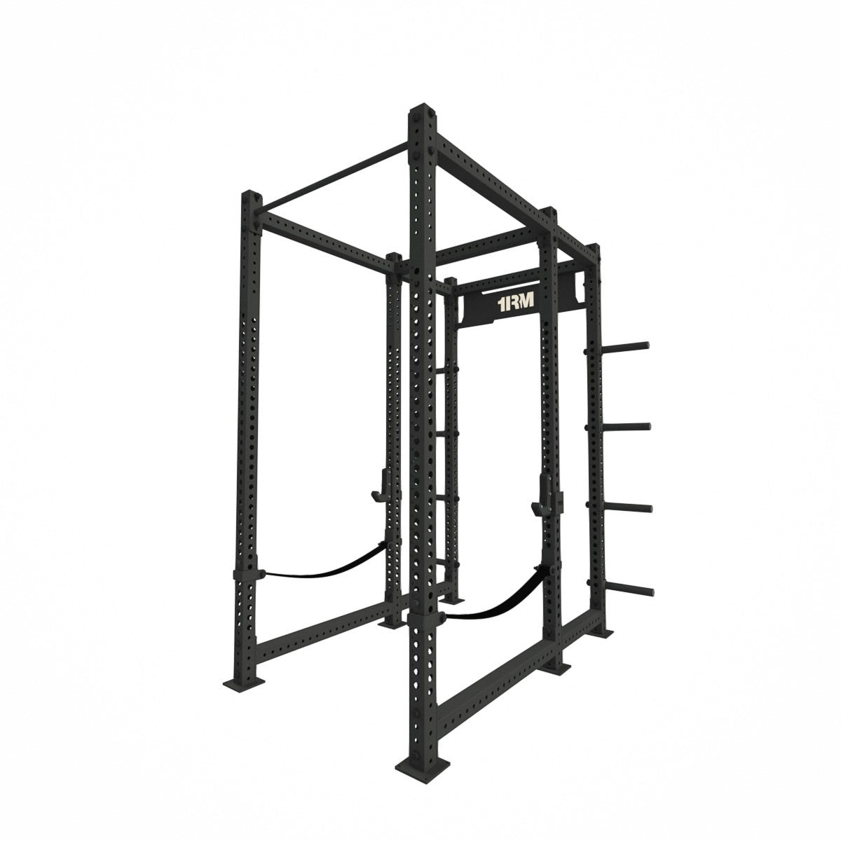 Obsidian Single Power Rack w storage - 1RM | Little Bloke Fitness