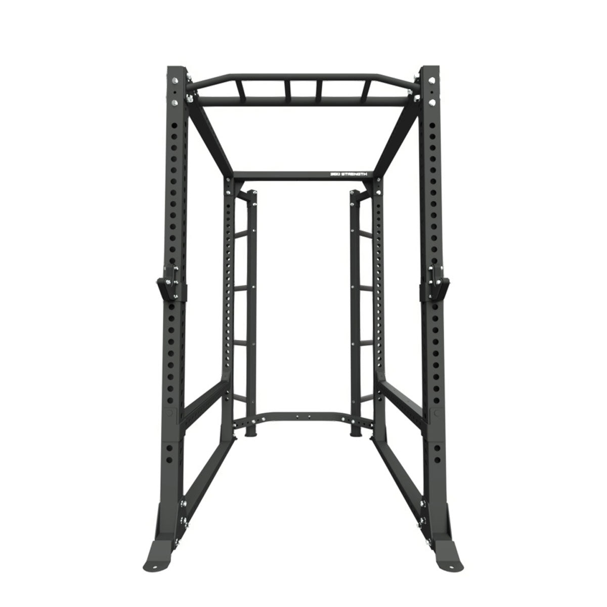 Light Commercial Power Rack with Plate Storage | Little Bloke Fitness