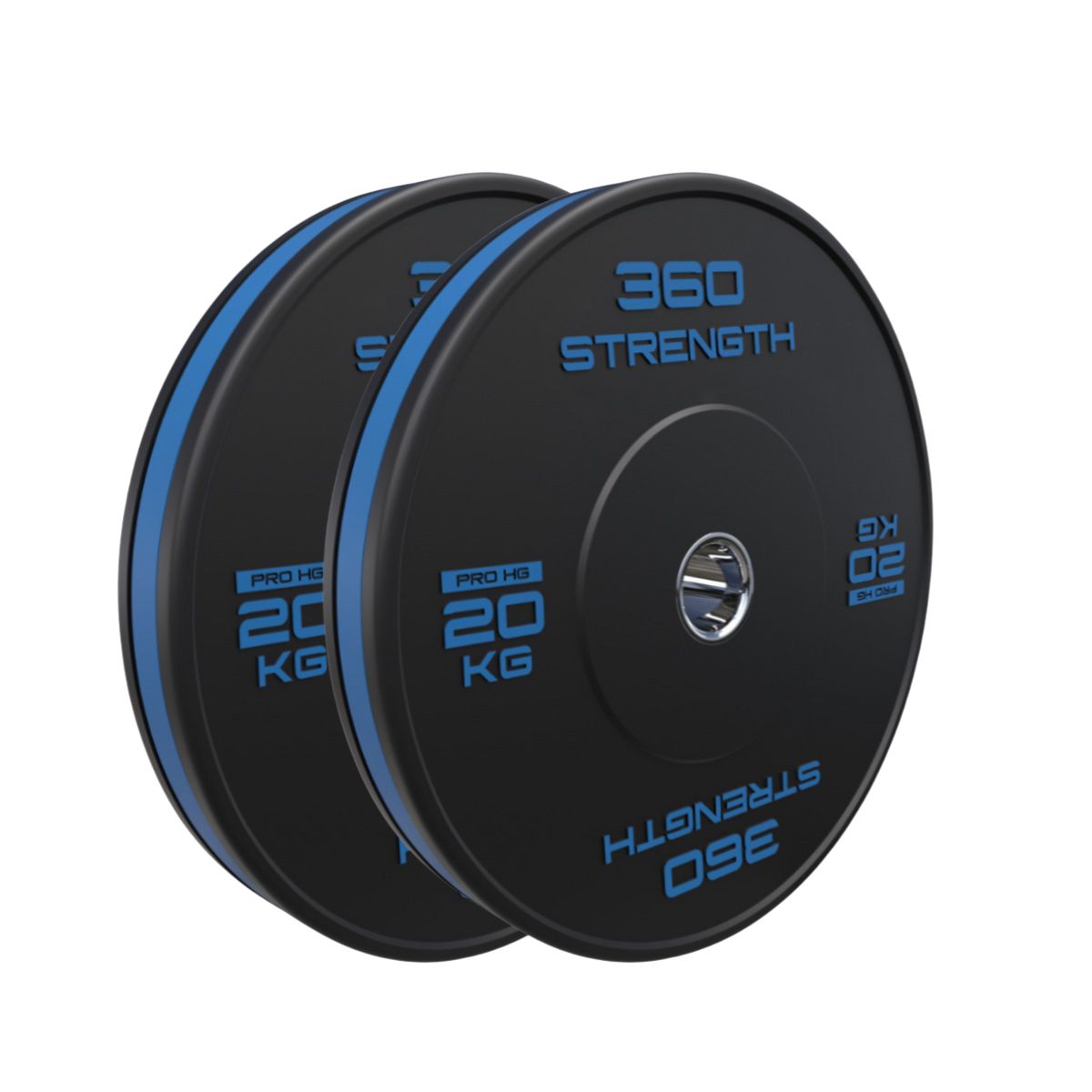 20kg PRO HG Bumper Plates PAIRS | Little Bloke Fitness