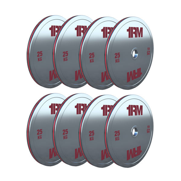 200kg Calibrated Steel Weight Plate Package | Little Bloke Fitness