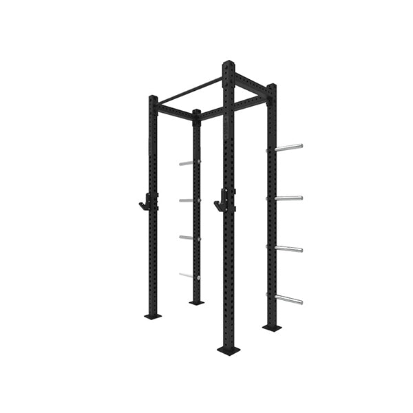 1RM Compact Single Free Standing Rig w Storage | Little Bloke Fitness