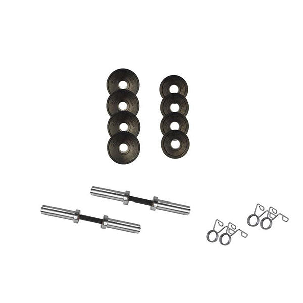 30kg PRO Olympic Dumbbell & Weights Package | Little Bloke Fitness
